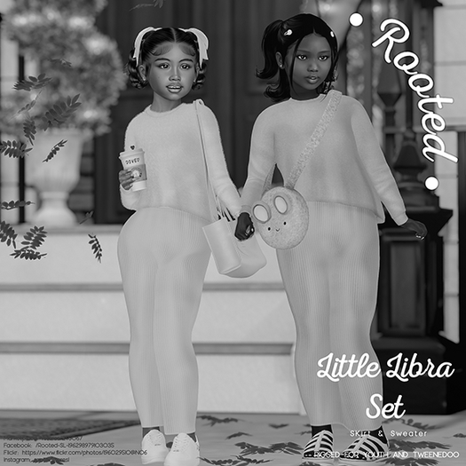 Second Life Marketplace - Rooted - Little Libra Set (Demo)